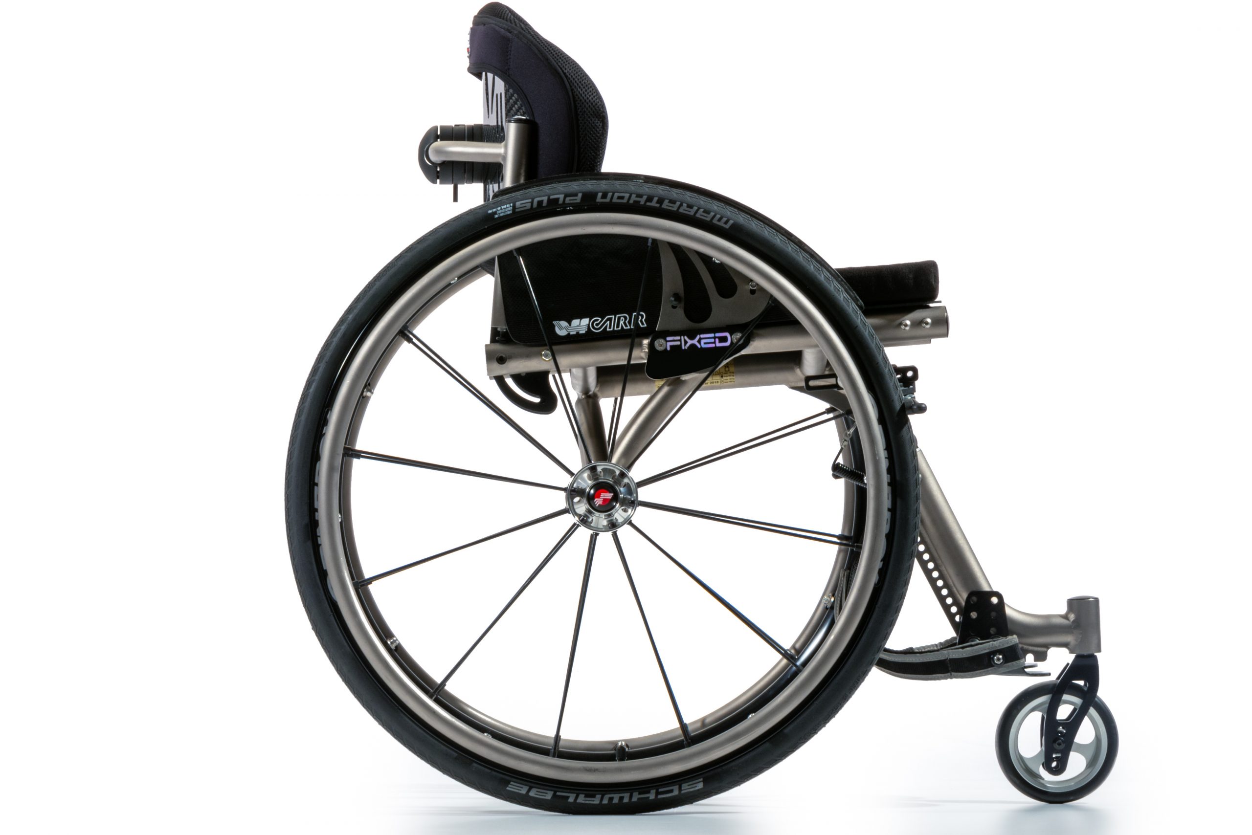 Orthopaedic ultralight wheelchair with rigid frame FIXED | OFFCARR SRL