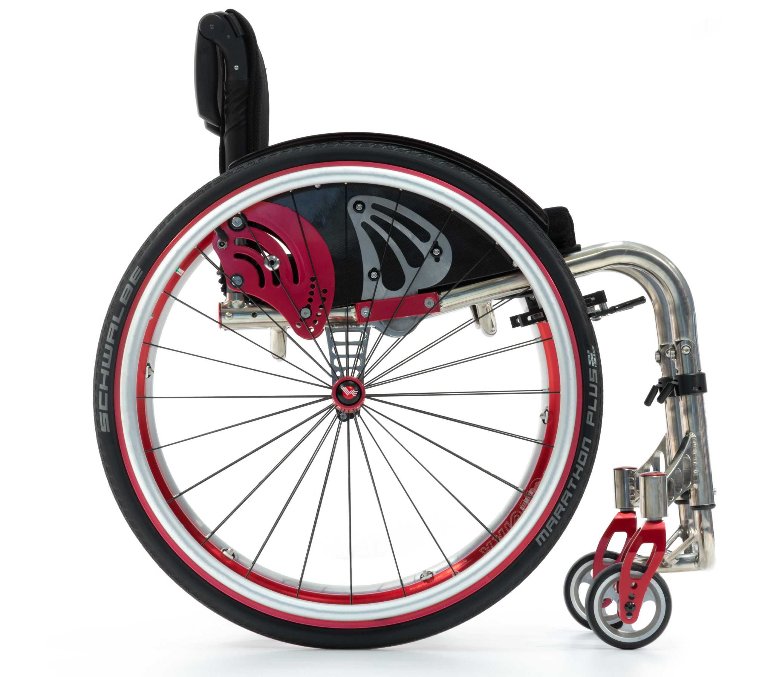 Ultralight orthopaedic rigid wheelchair with hinged frame EOS3 ...