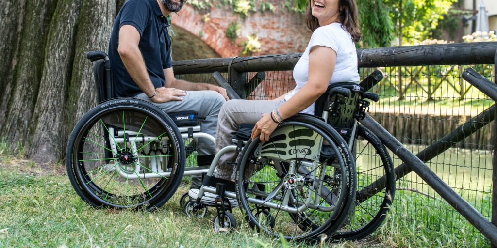 Ultralight orthopaedic wheelchair with foldable frame DIVA | OFFCARR SRL